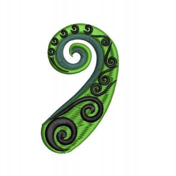 Maori Fern Design - Etsy