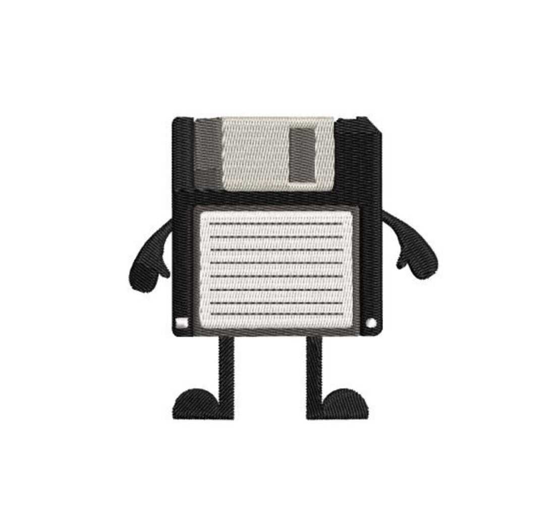 Hippy the Floppy Disk Person & Floppy Disk 2 Designed Will Fit - Etsy