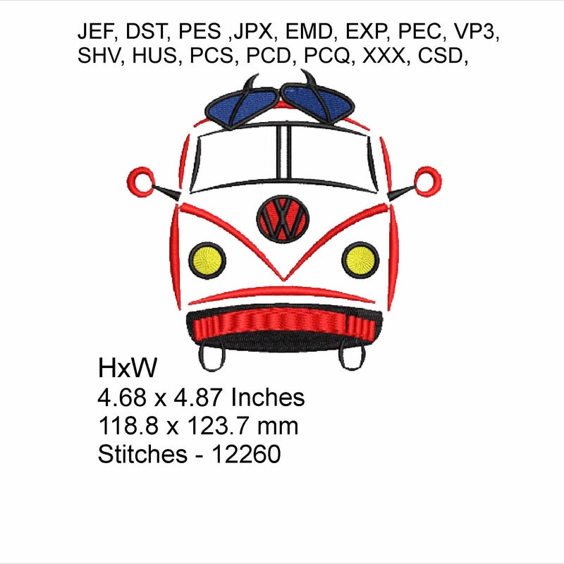 Volkswagen Sewing Machine - Etsy