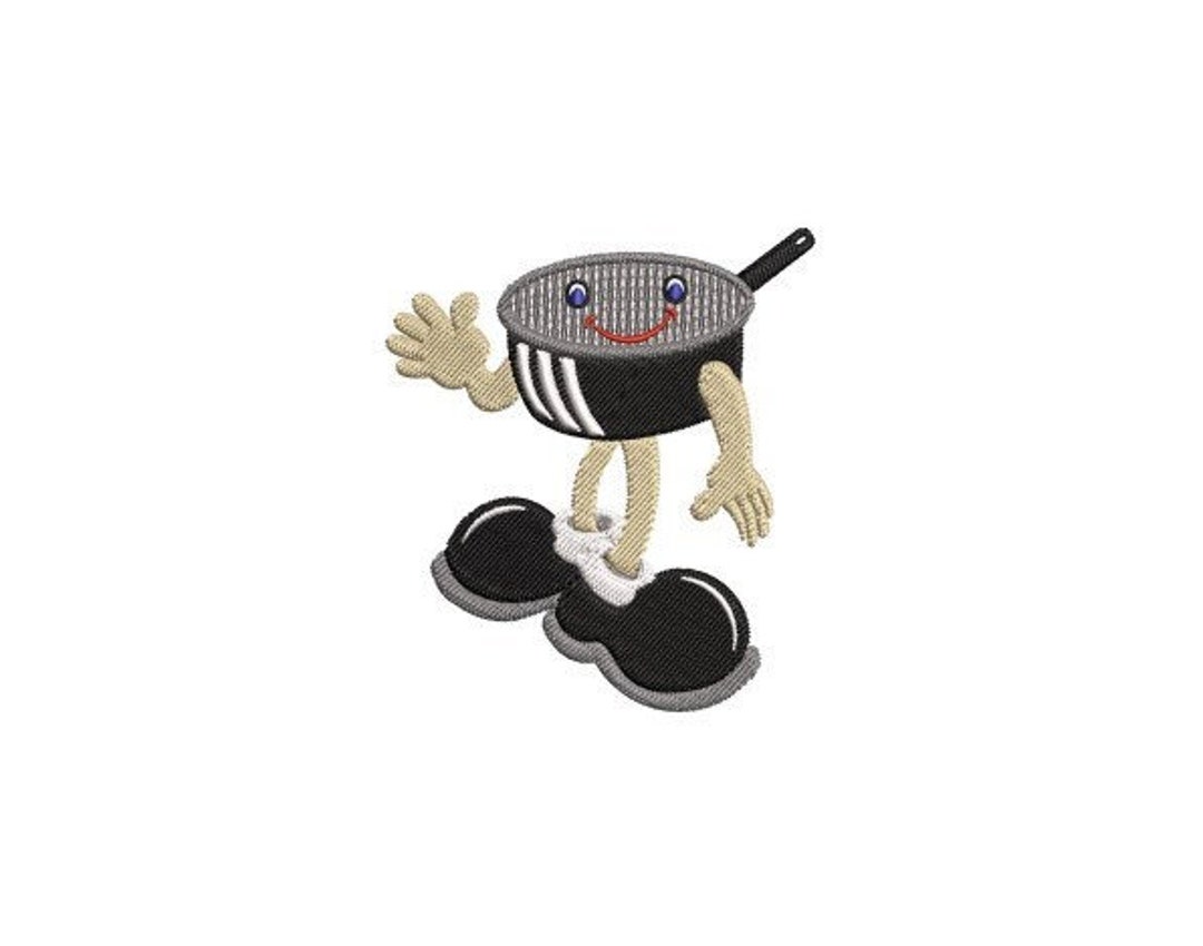 Mr Potty 2 Sizes Will Fit 4x4 5x5 Hoops These Are Machine Embroidery ...