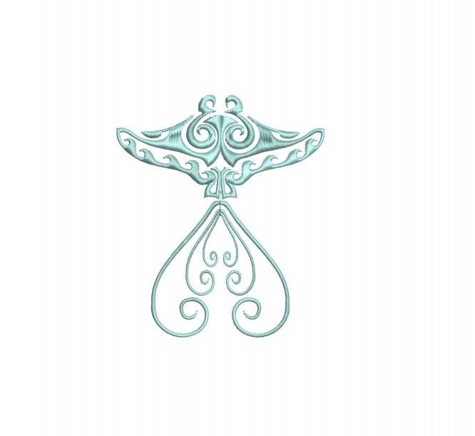 Sammy the Stingray Embroidery Design - Etsy UK