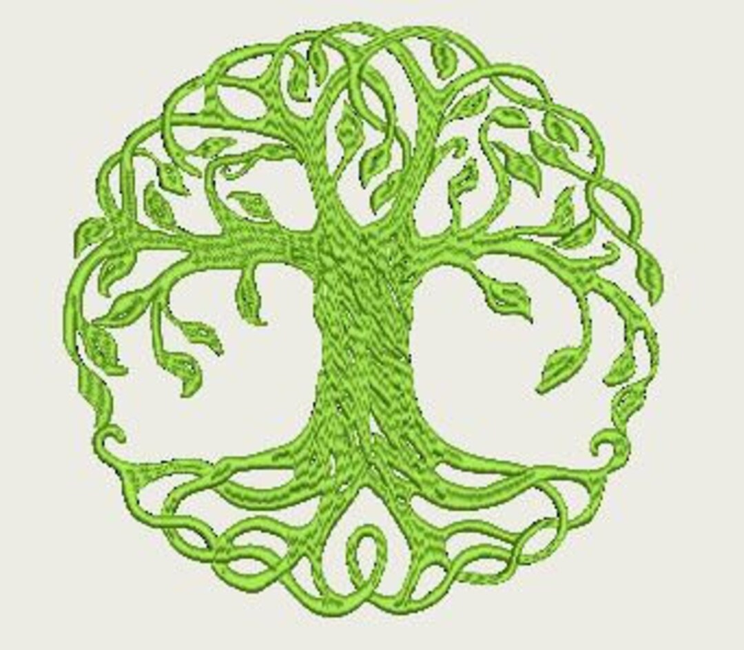Tree of Life Machine Embroidery Design - Etsy