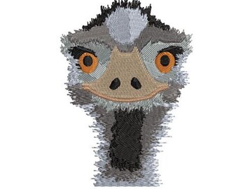 Emu Embroidery - Etsy
