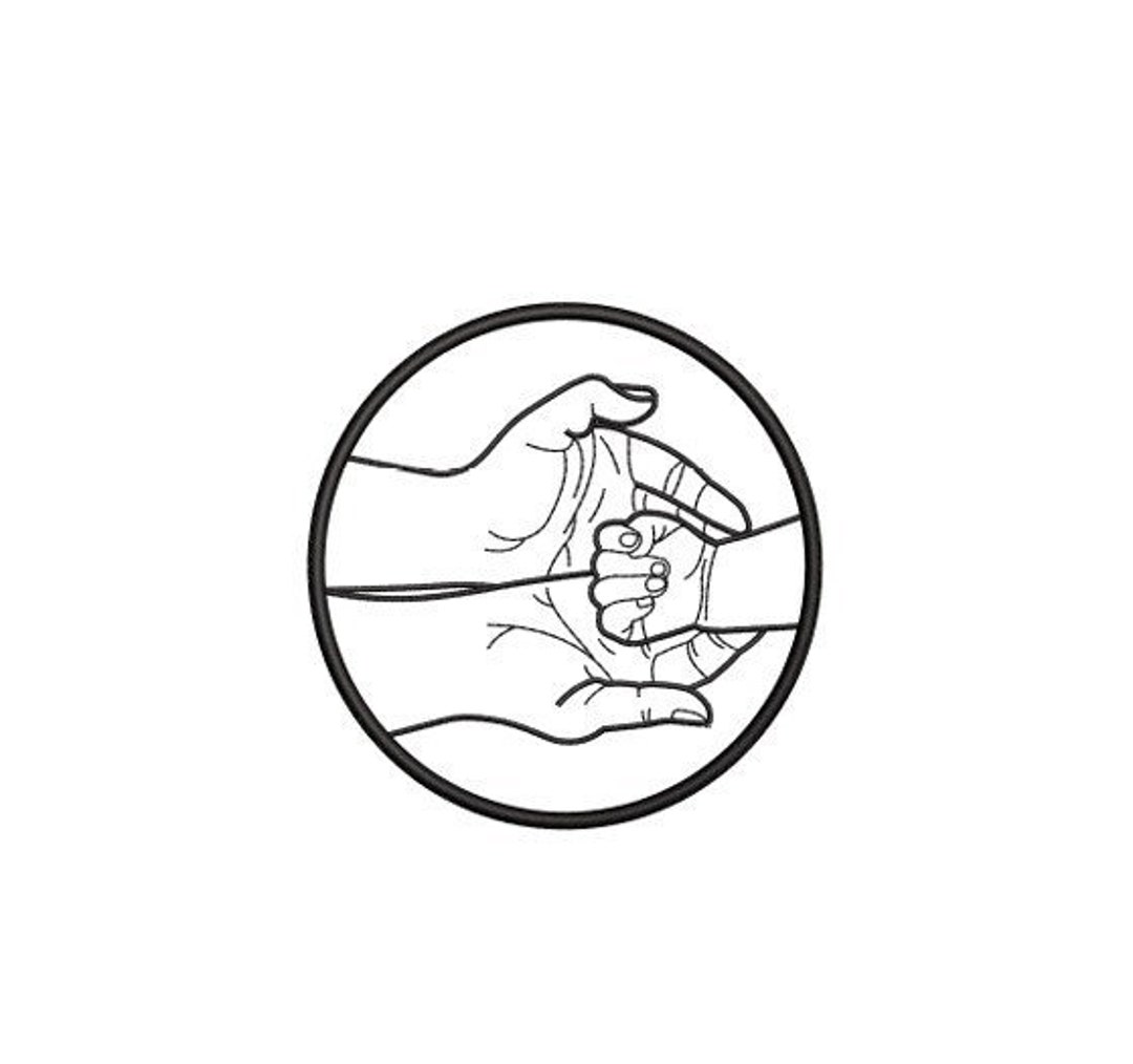 2 Hands & a Babies Hand 4 Designs Will Fit 4x4 Hoop These Are Machine ...
