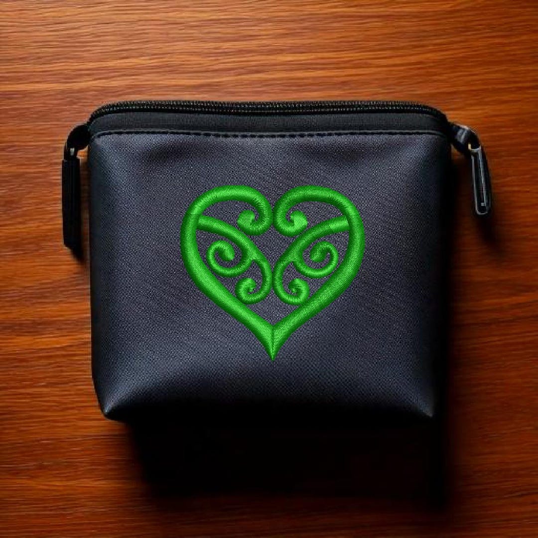 Koru Heart Embroidery Design, New Zealand Kiwi ITH (instant Download ...