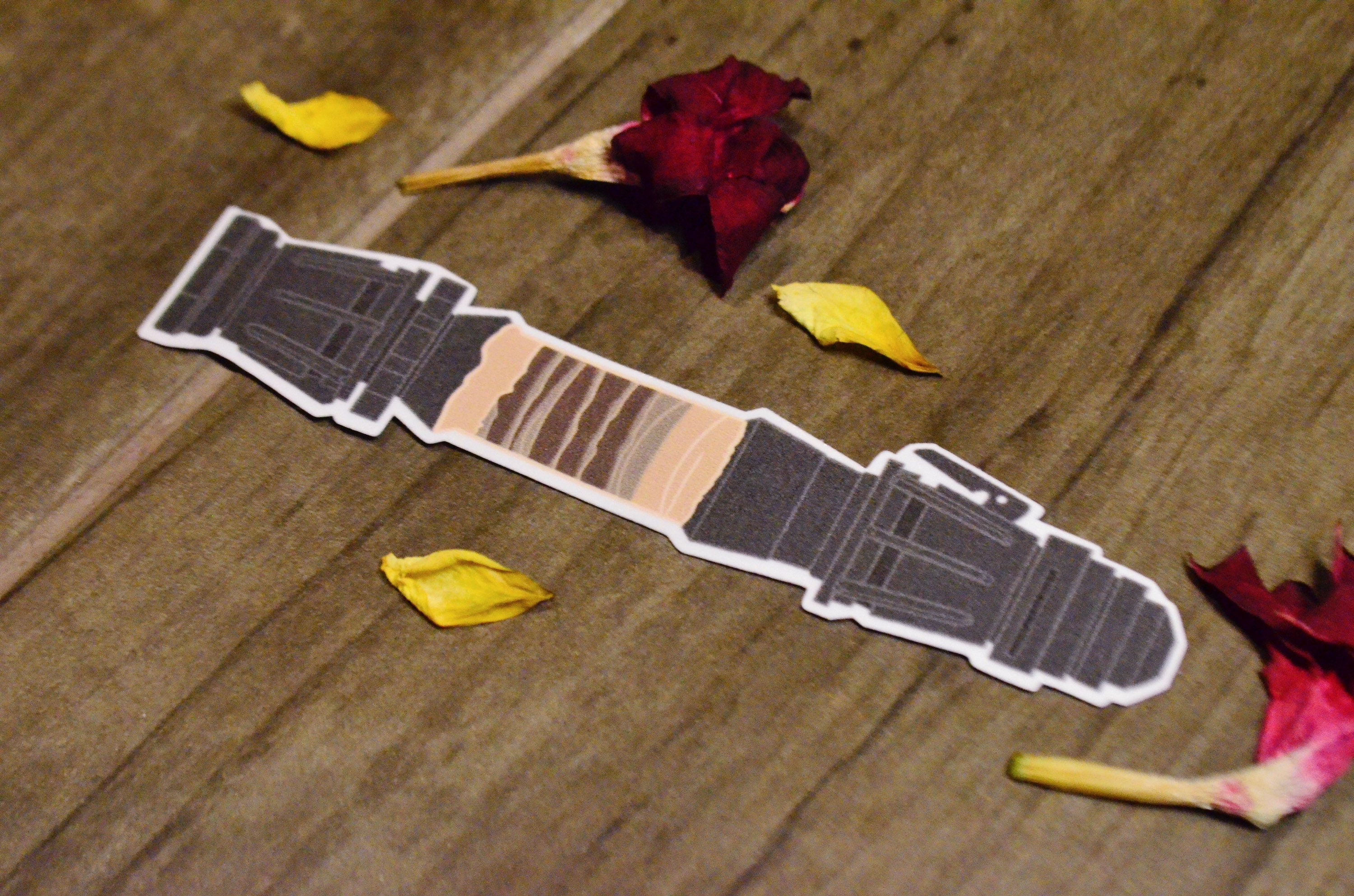 Rey Skywalker Lightsaber Inspired Glossy Stickers - Etsy