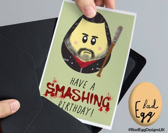 Twd Birthday Card - Etsy
