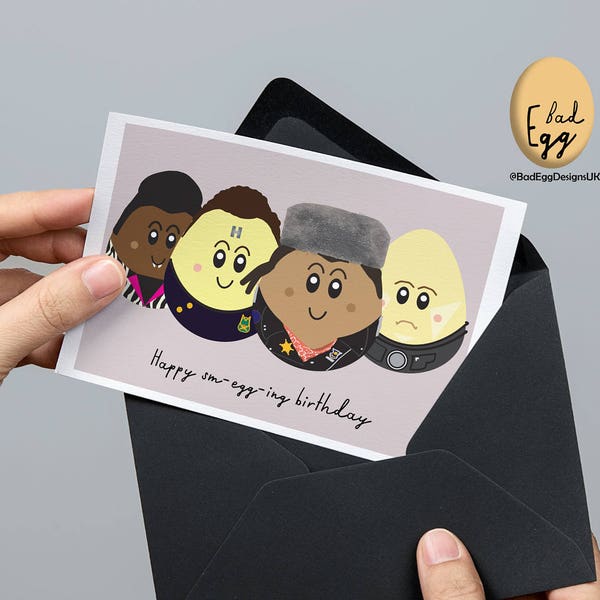 Red Dwarf Birthday Card - Etsy