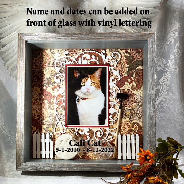 Dog Memorial Shadow Box - Etsy