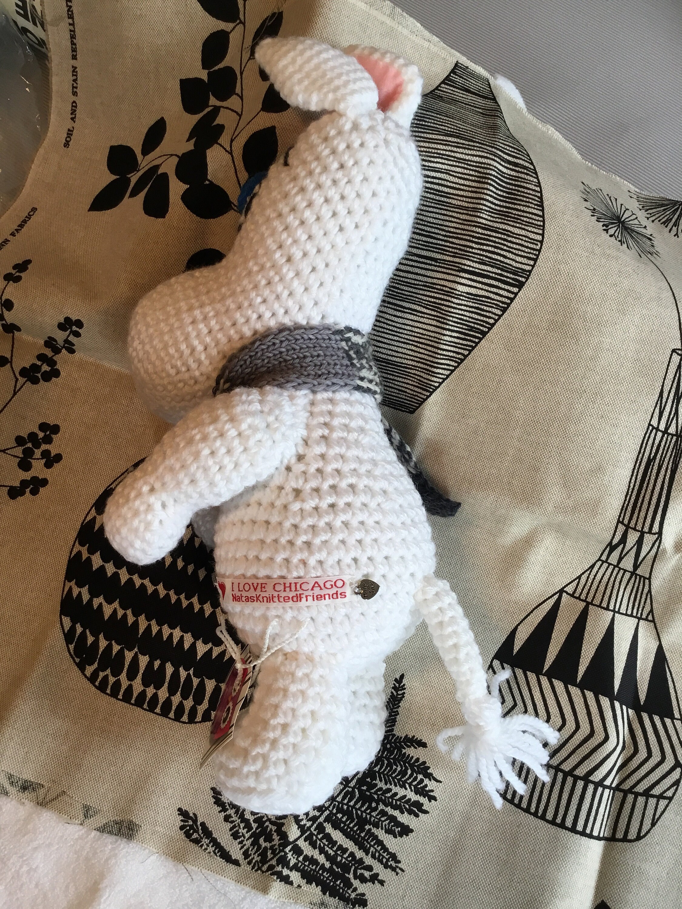 Pretty Crochet Mummy Troll With His Scarf - Etsy