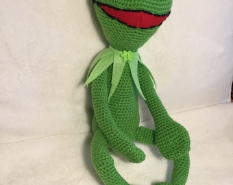 Kermit the Frog Inspired Amigurumi Crochet Pattern | Etsy