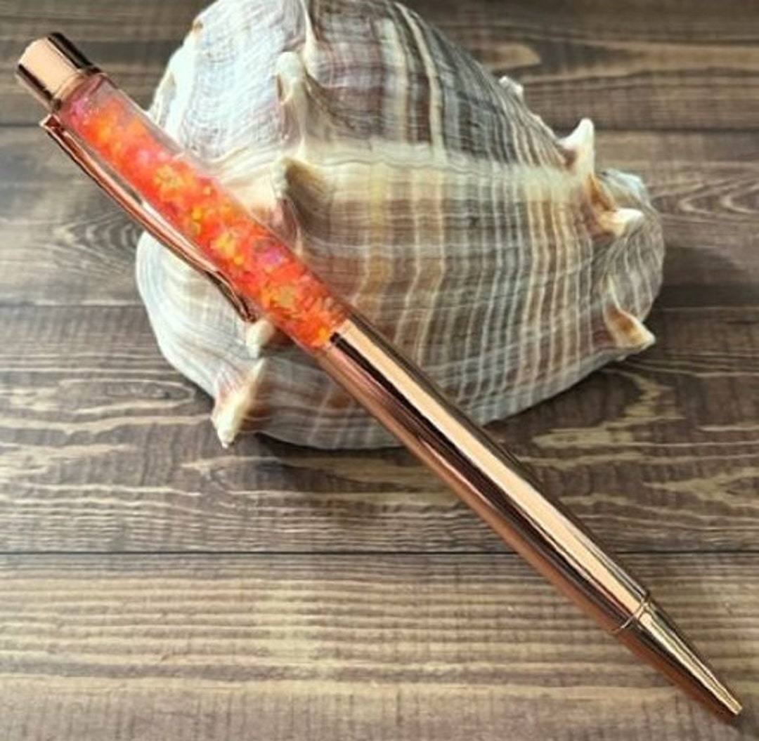 Butterfly Glitter Float Pen Snow Globe Ballpoint Pen - Etsy