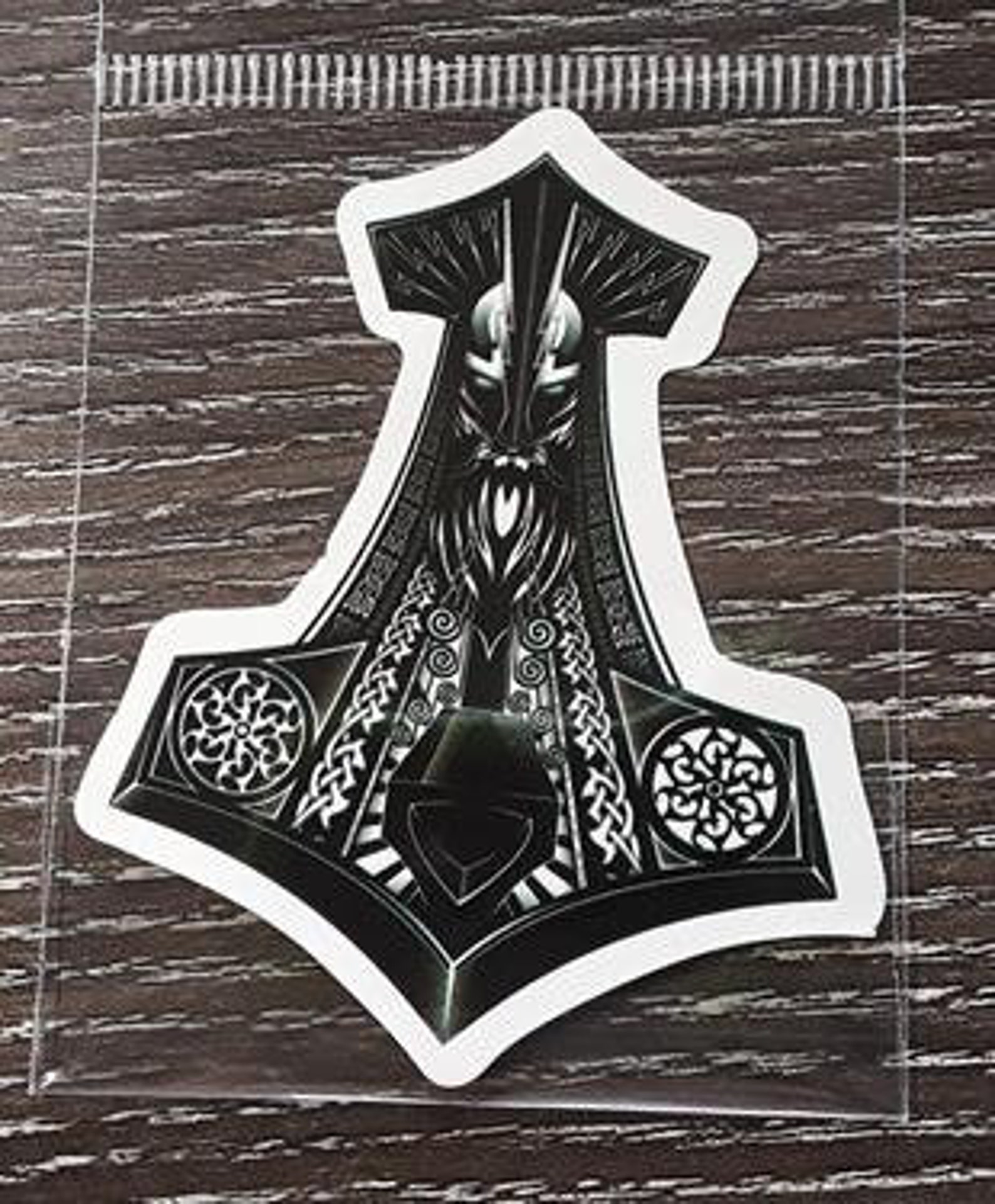 Vinyl Stickers, Pagan, Wiccan, Celtic, Norse Vinyl Stickers, Thor's ...
