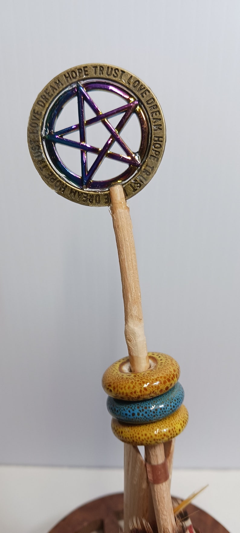 Mini Besom Witch's Broomstick Broom Witchcraft Tool Wiccan Altar Tool ...