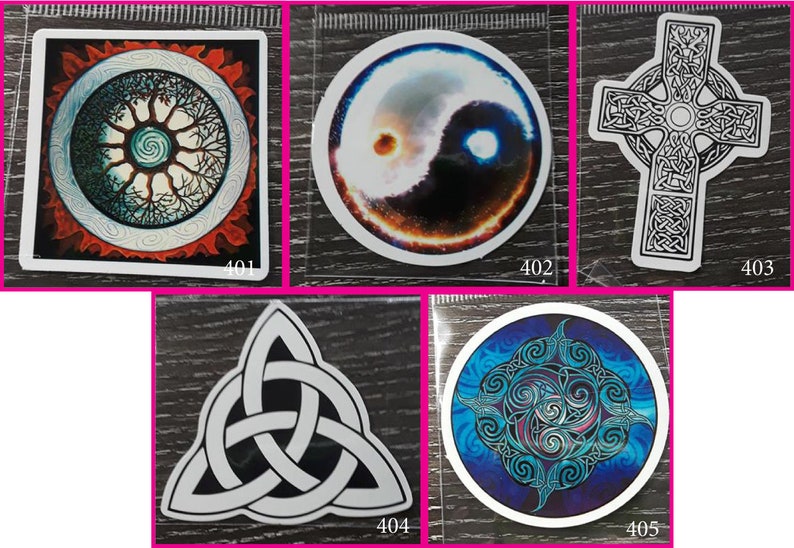 Vinyl Stickers, Pagan, Wiccan, Celtic Vinyl Stickers, Tree of Life ...