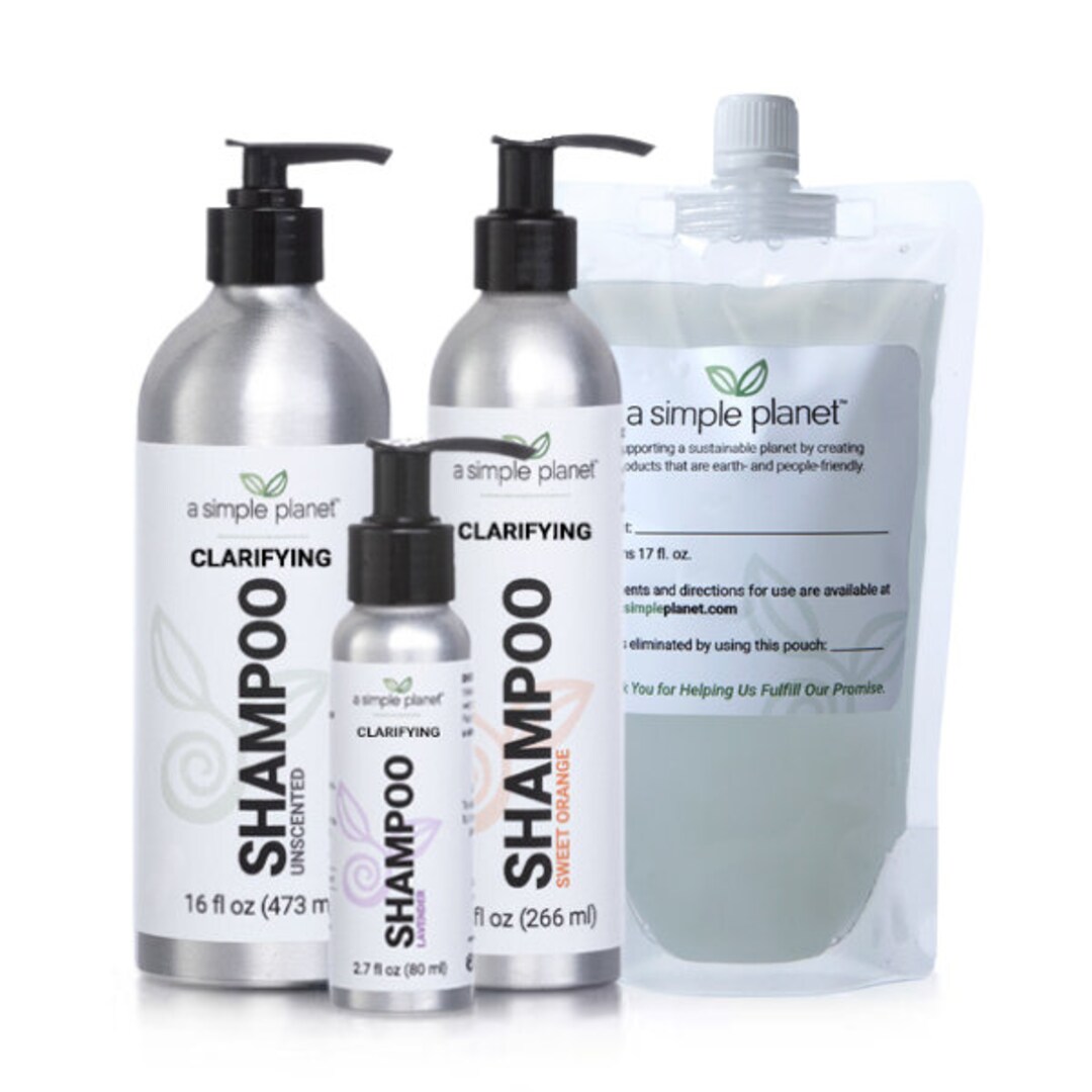 Clarifying Shampoo Made With Organic Plant Based Ingredients 2.7 17 Oz ...