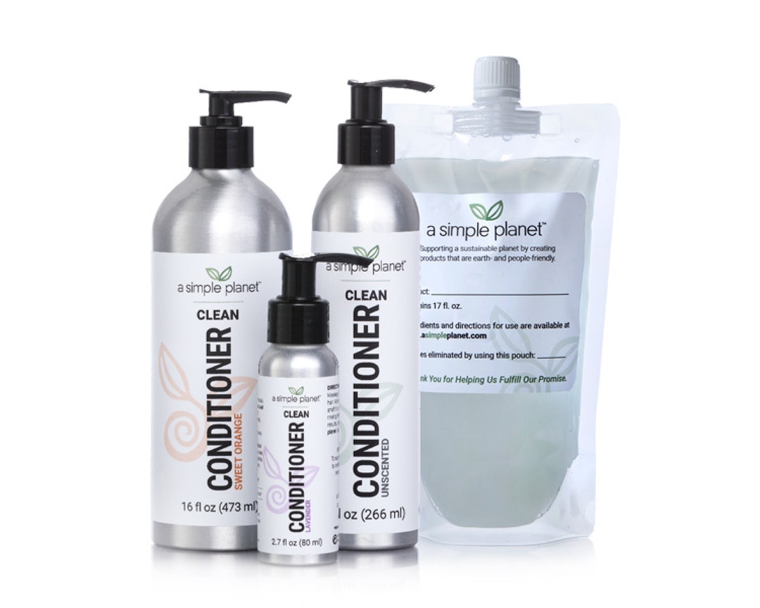 Clean Conditioner – Zero Waste | 2.7 - 17 Oz. Sizes - Etsy
