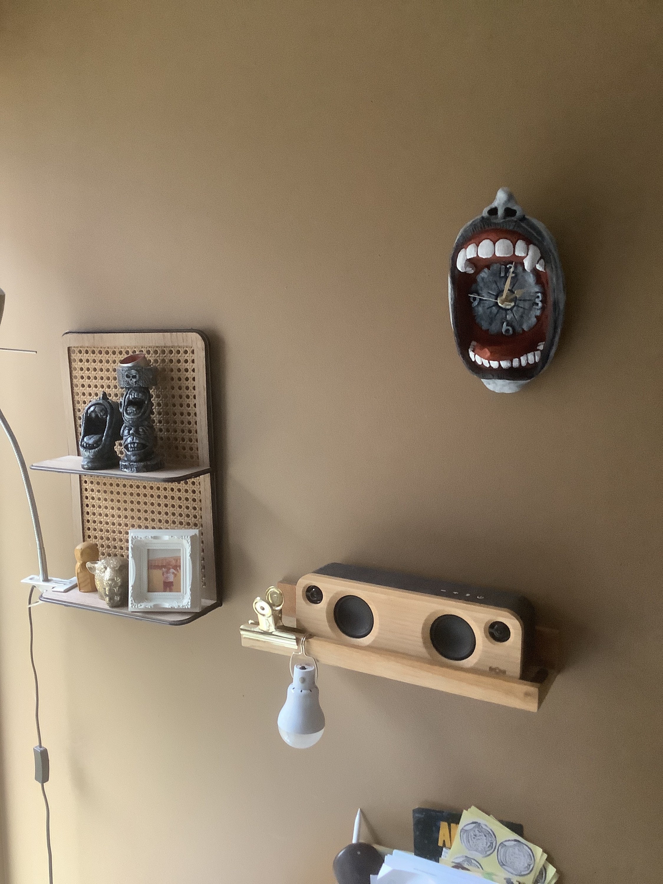 Vampire Clock | Etsy