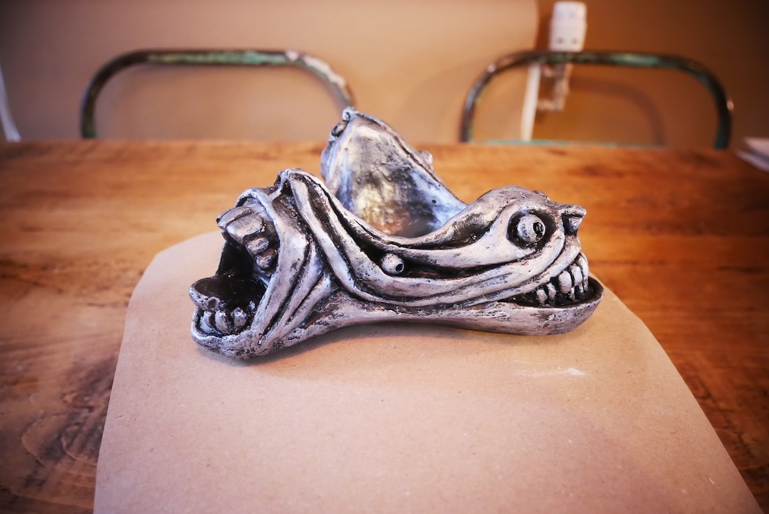 3 Headed Gaping Gob Ashtray or Change/keyholder - Etsy