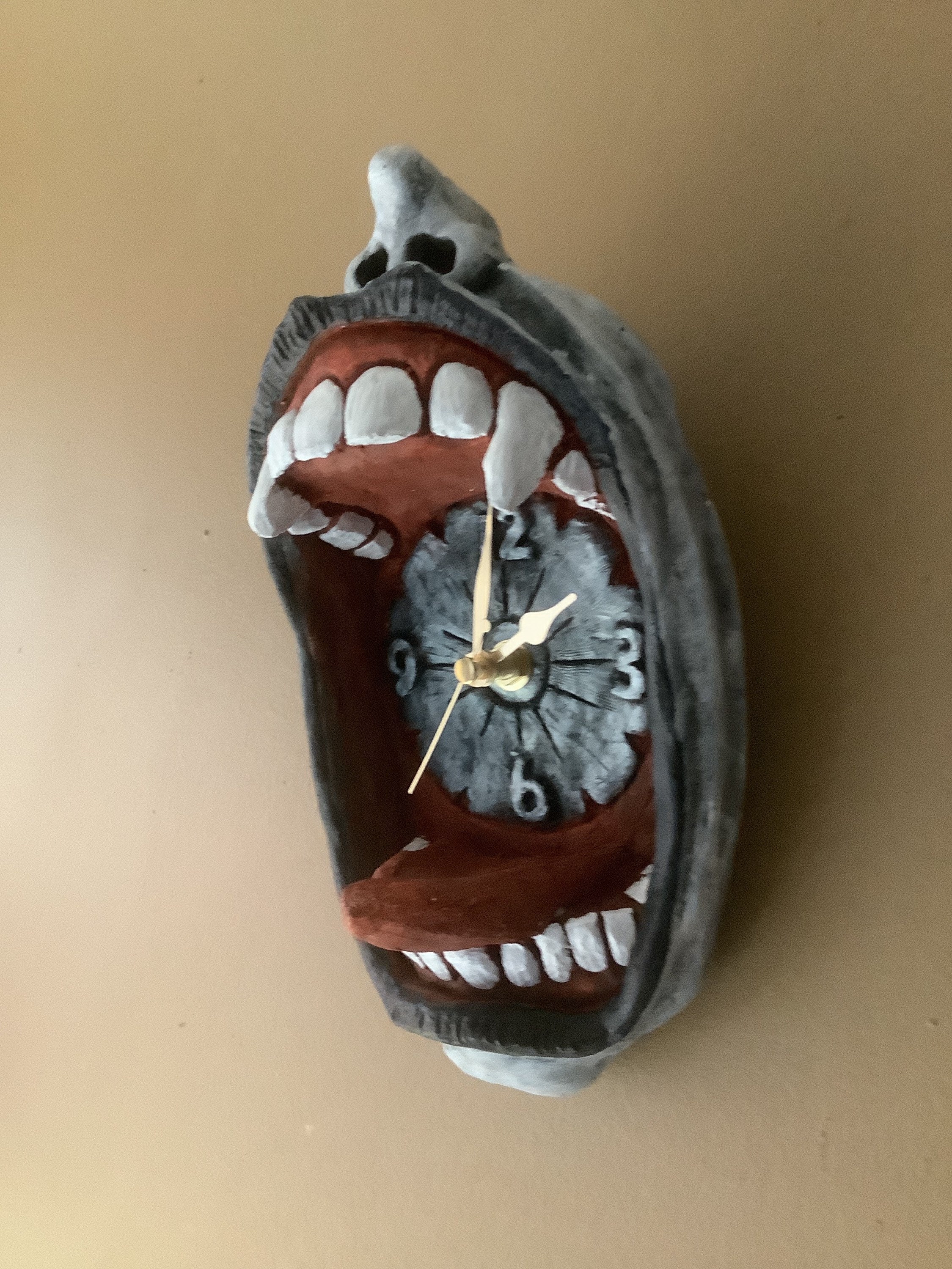 Vampire Clock | Etsy
