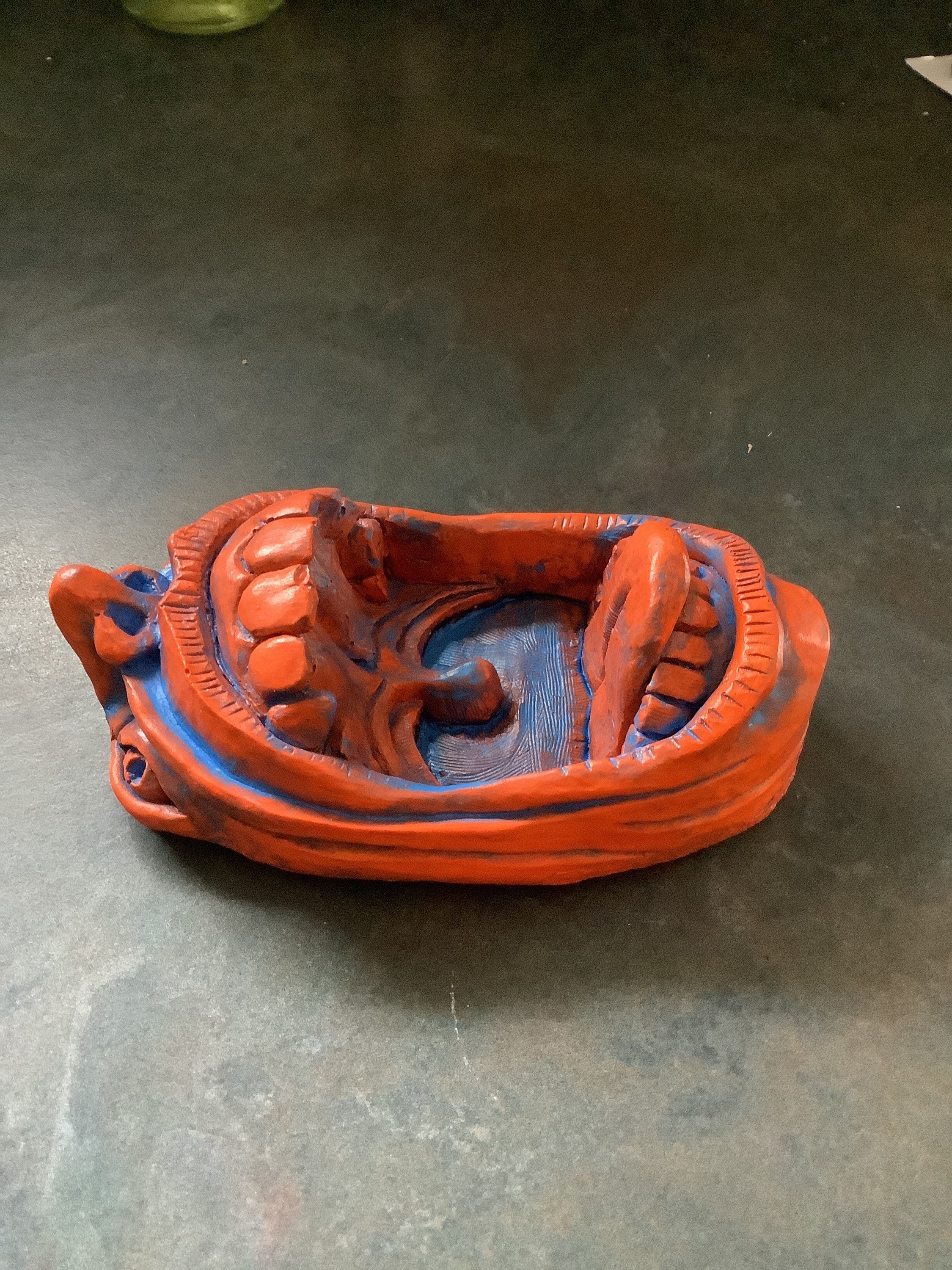 Hand Crafted Gaping Gob Ashtray or Change/keyholder - Etsy