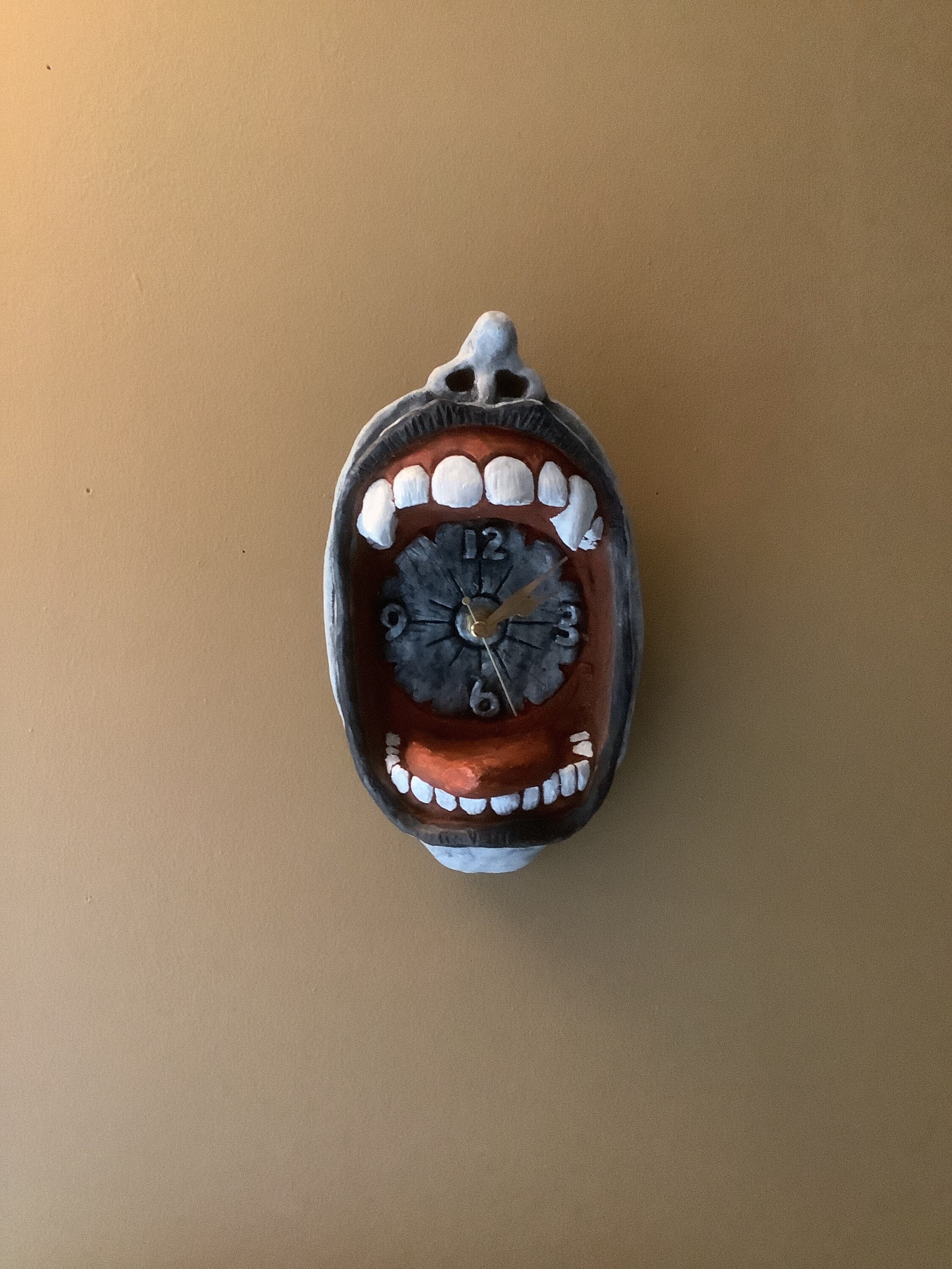 Vampire Clock | Etsy