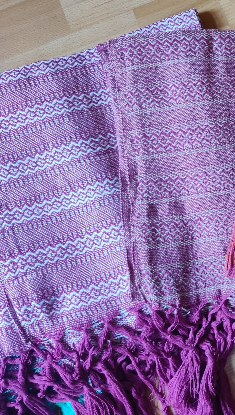 Rebozo Mexicano, Authentic Mexican Rebozo, Woven, Shawl, Scarf, Manta ...