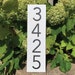 5 Inch Modern Metal House Numbers Letters / 5 Steel - Etsy