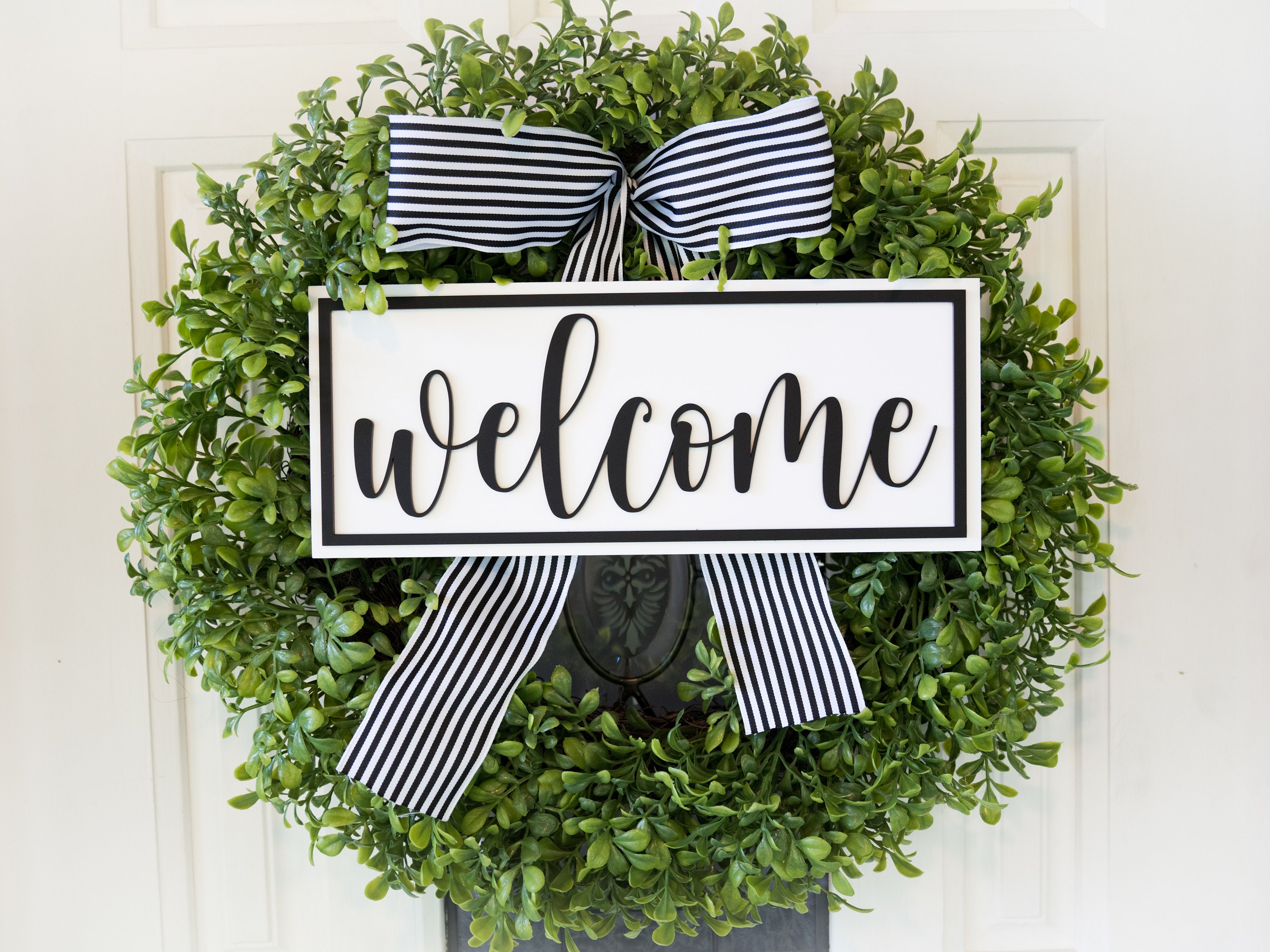 Welcome Sign Welcome Sign Front Door 13.5 X - Etsy