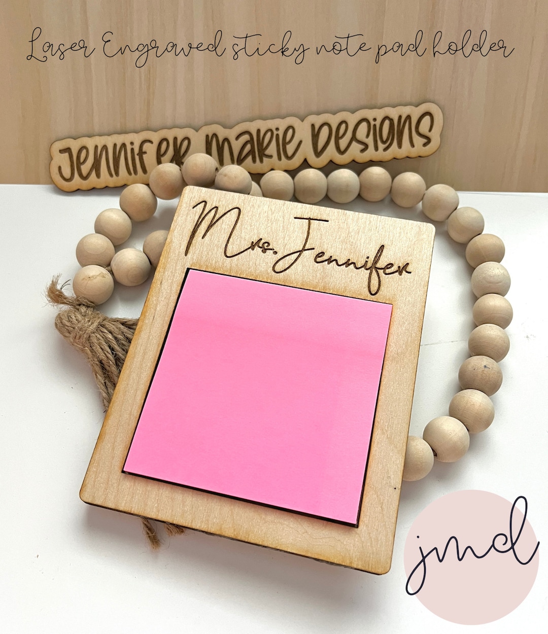 Sticky Note Holder, Teacher Gift, Teacher Appreciation Gift ...