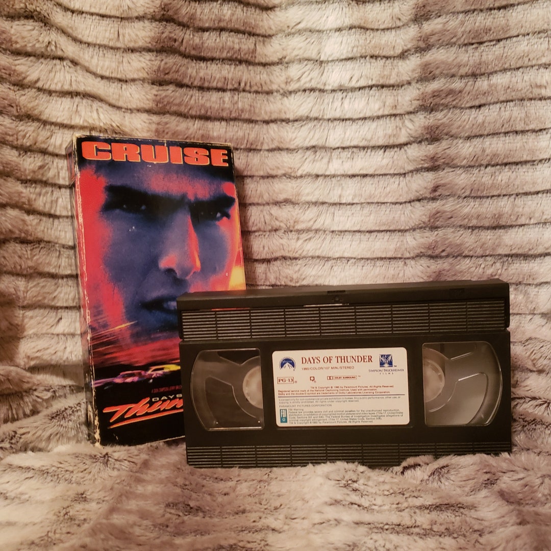 Days of Thunder Vhs - Etsy