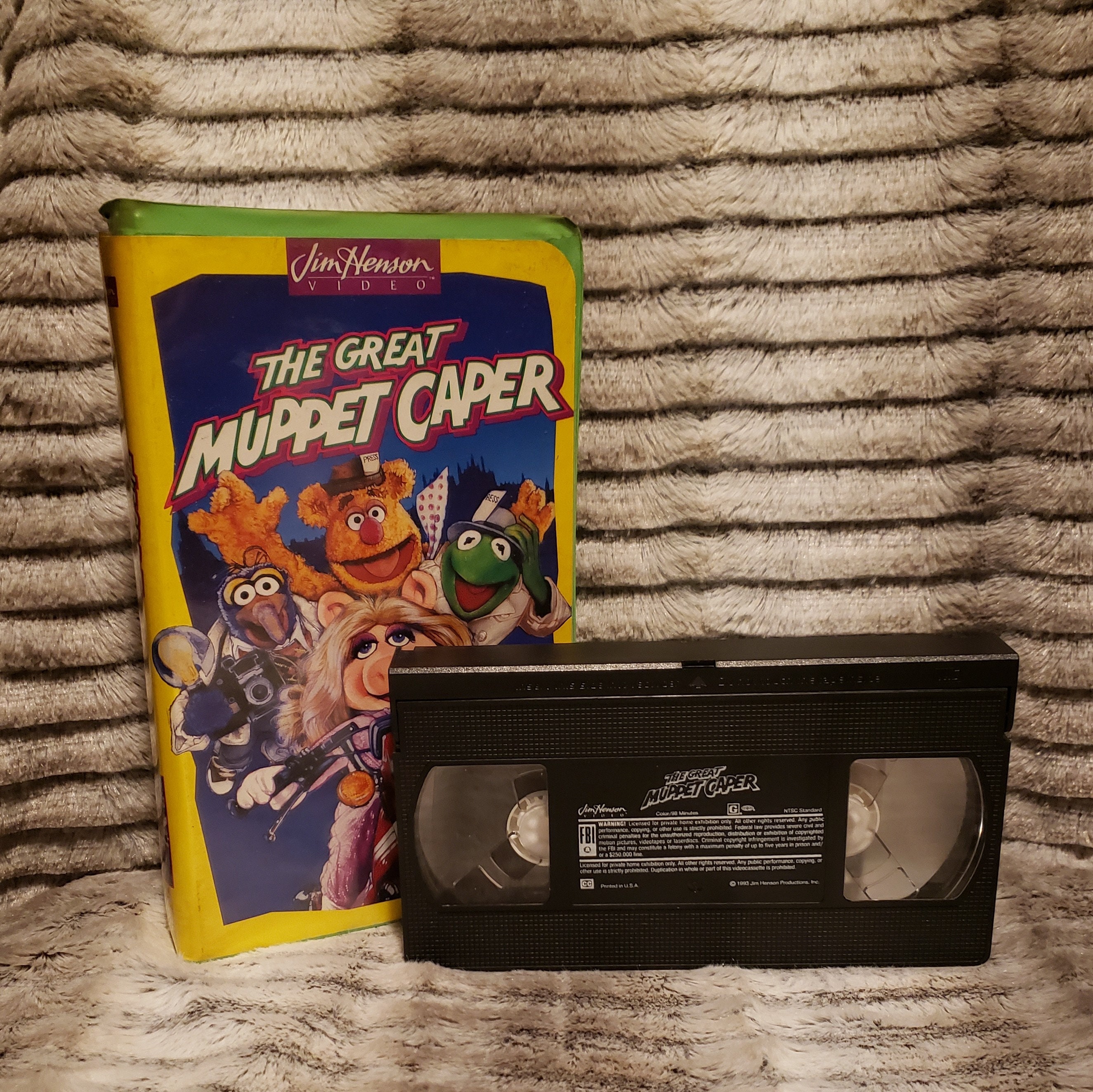 The Great Muppet Caper VHS - Etsy