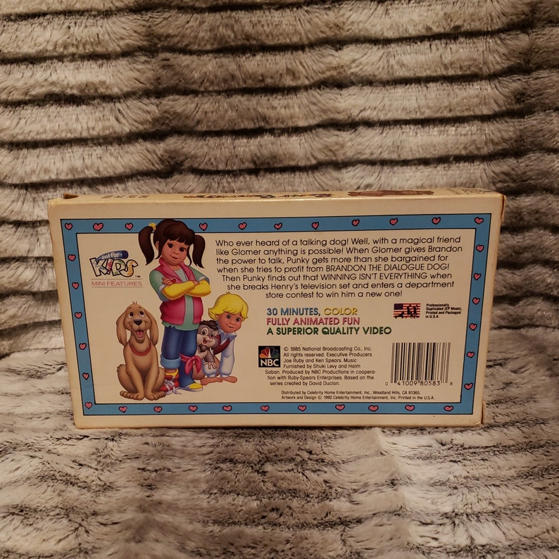 It's Punky Brewster Cartoon VHS - Etsy