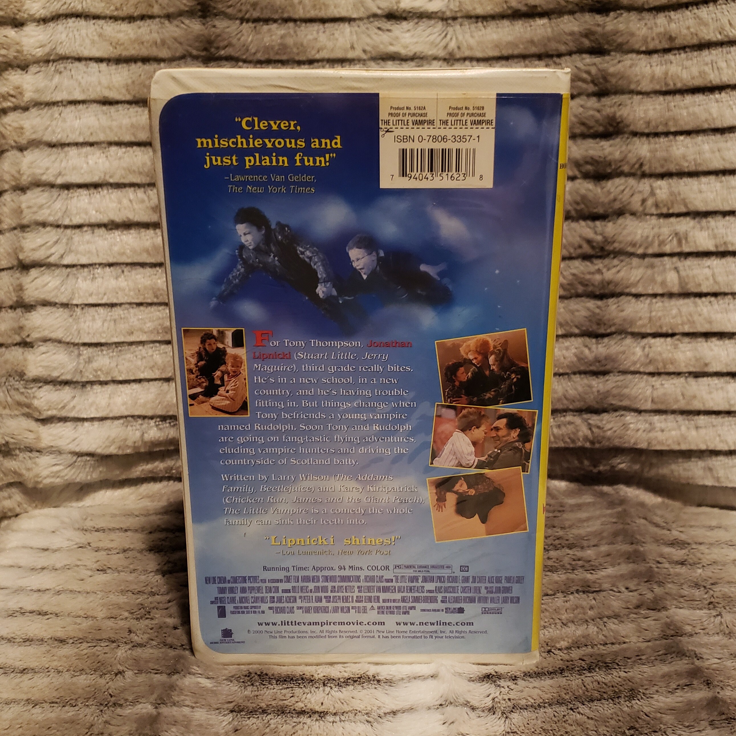 The Little Vampire VHS - Etsy