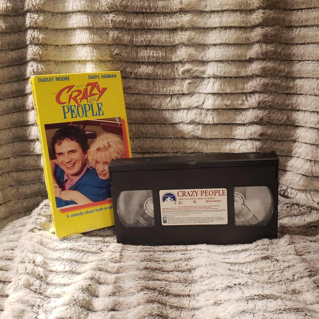 Crazy People VHS - Etsy