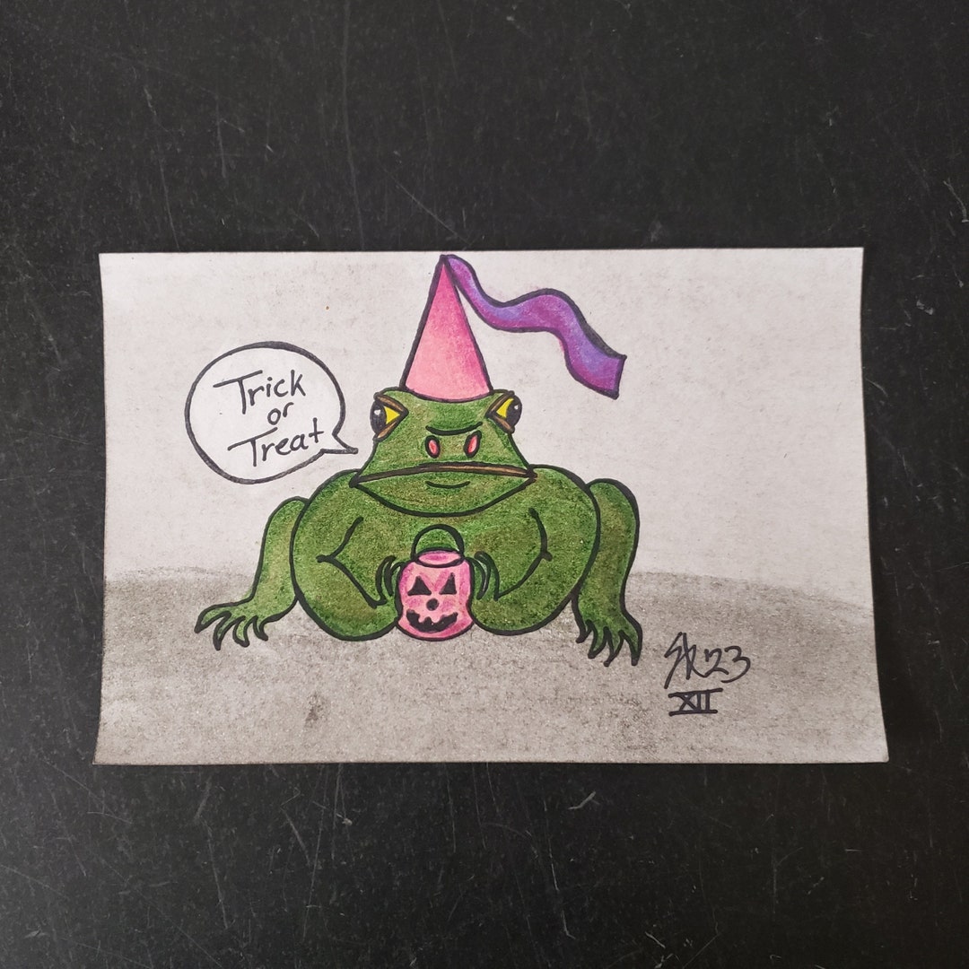 Princess Toad Original Drawing - Etsy