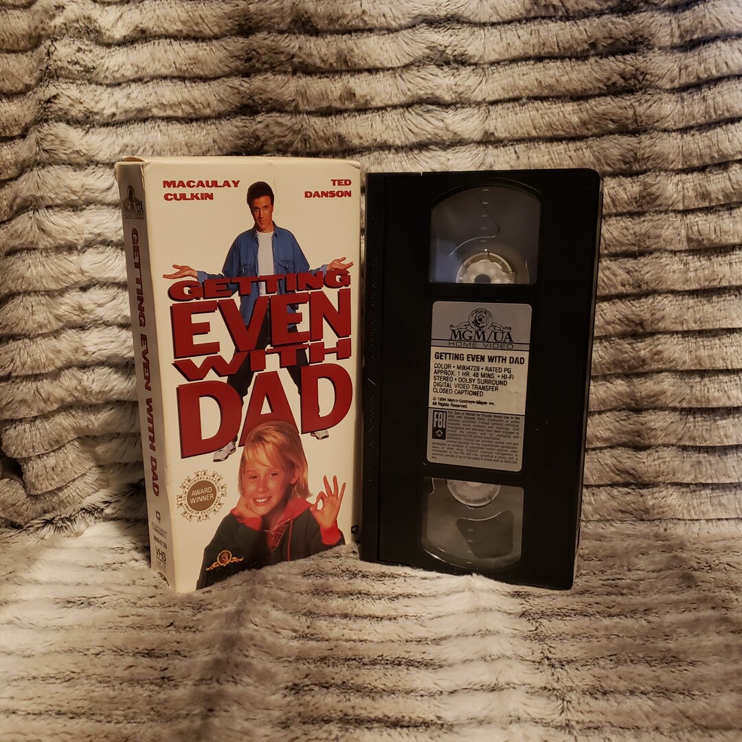 Getting Even With Dad VHS - Etsy