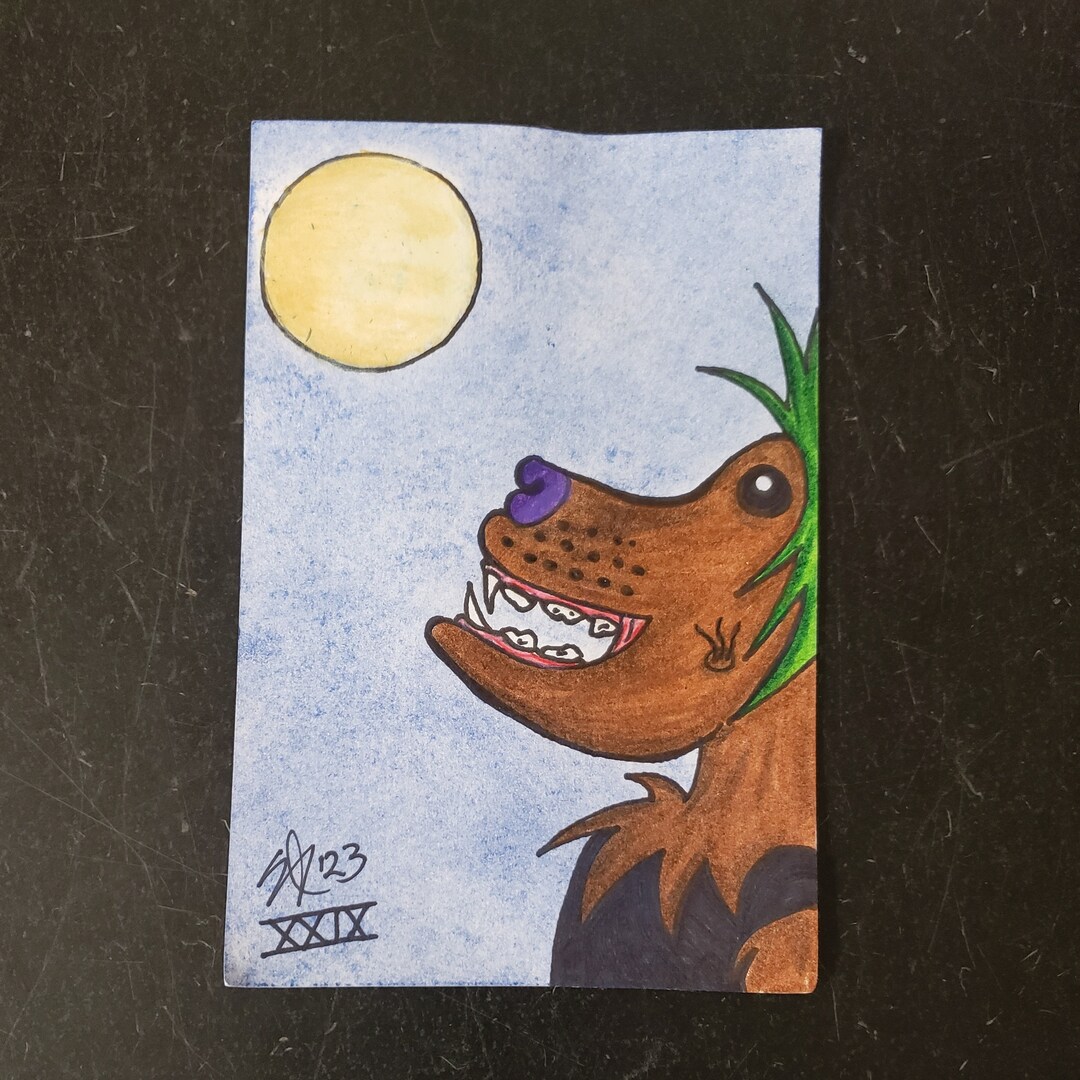 Punk Rock Werewolf - Etsy