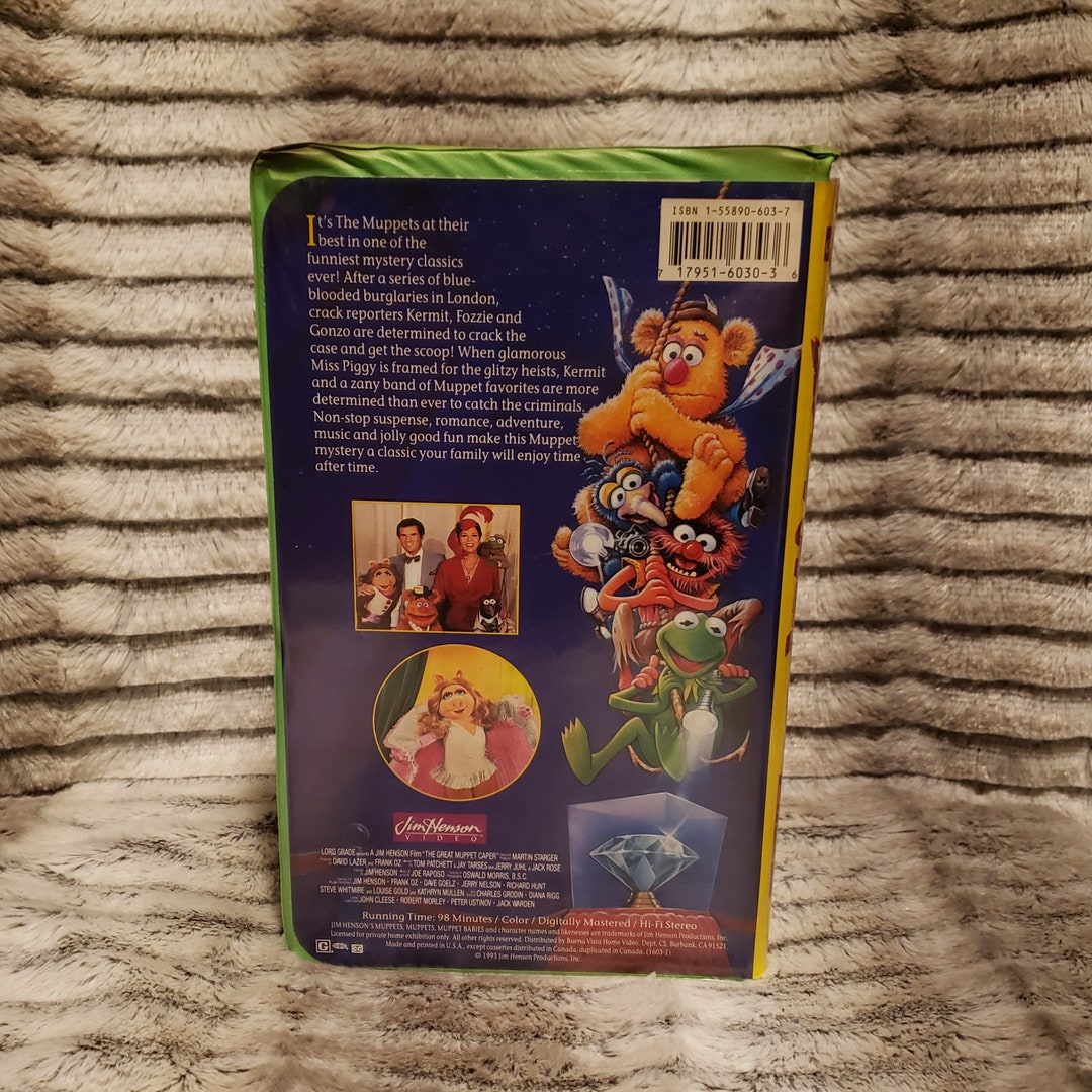 The Great Muppet Caper VHS - Etsy