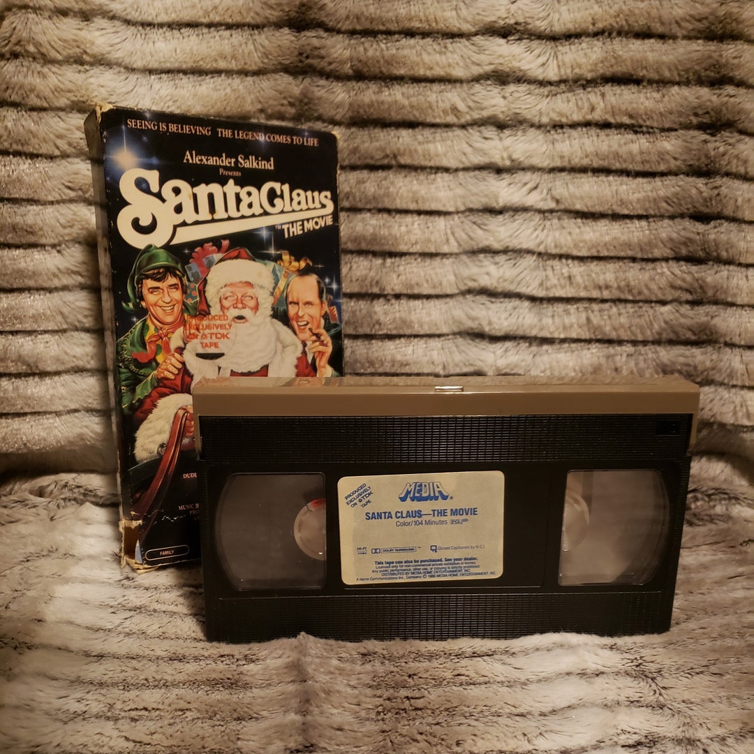 Santa Claus the Movie VHS - Etsy