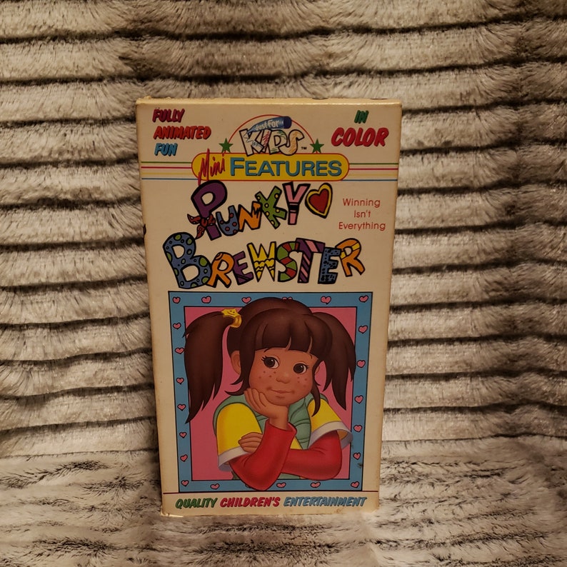 It's Punky Brewster Cartoon VHS - Etsy