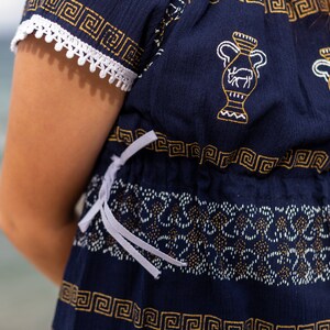 Greek Folk Art Style Girl Blouse - Etsy