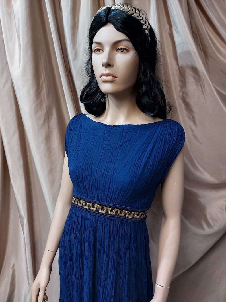 2020 Athena Greek Ancient Dress Doubleface | Etsy