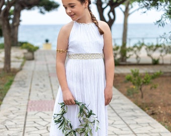Ancient Greek Goddess Athena Cosplay Dress, Warrior Girl Costume ...