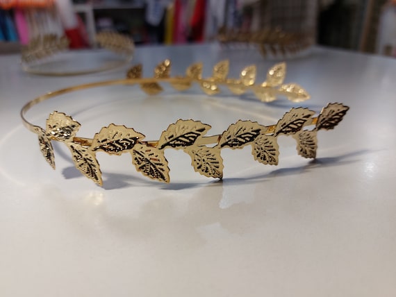 Greek Goddess Olive Leaf Crown - Etsy