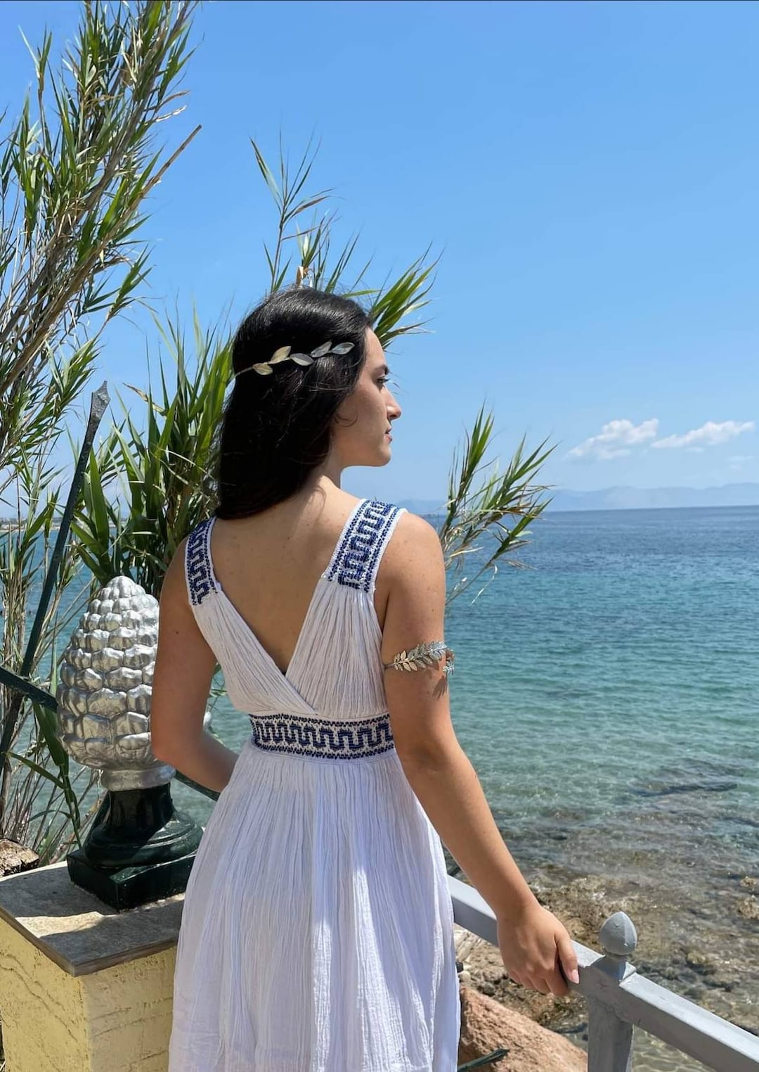 2051 Arete Greek Ancient Dress. Goddess of Excellence and Virtue. - Etsy