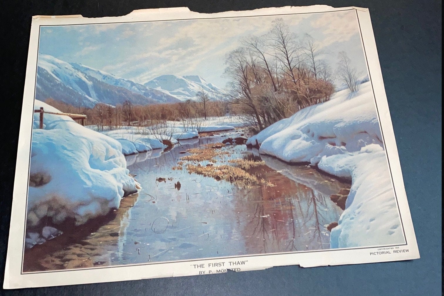 Vintage Landscape Prints by Fritz Muller Landeck A Couturaud Peder Mork ...