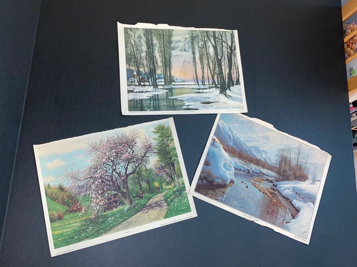 Vintage Landscape Prints by Fritz Muller-landeck A. Couturaud - Etsy