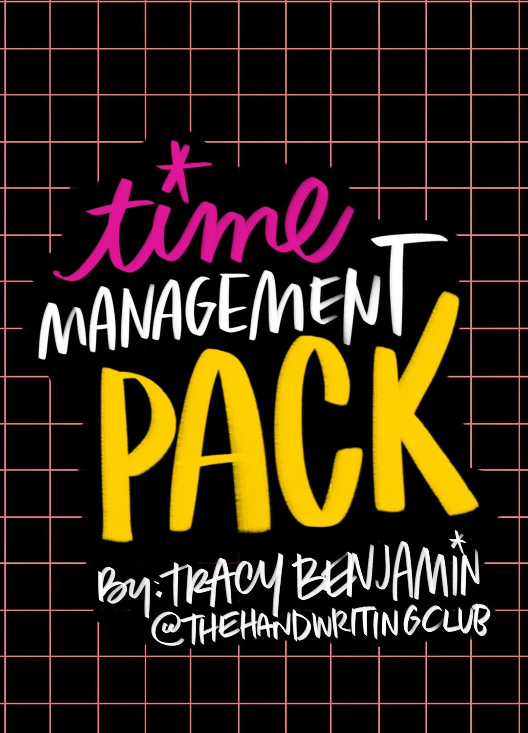 Time Management Calendar Pack PDF Digital Download - Etsy