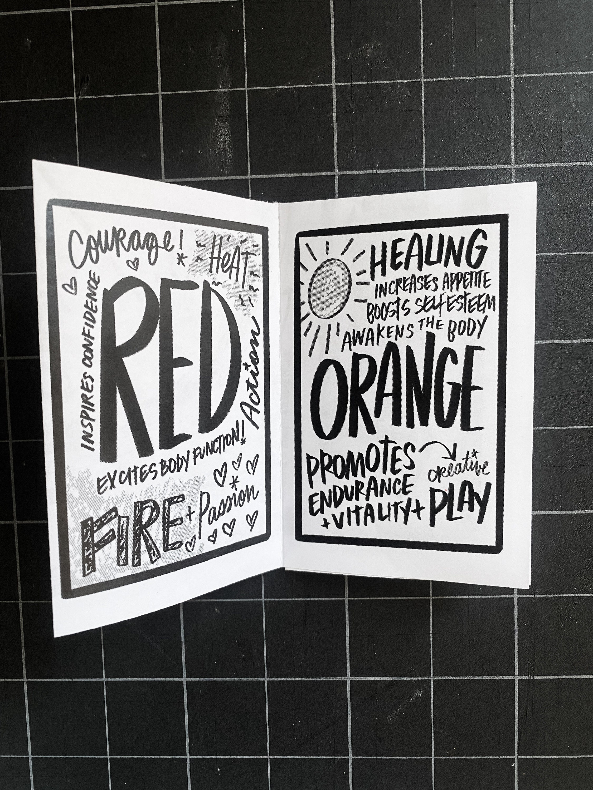 Color Therapy Zine | Etsy